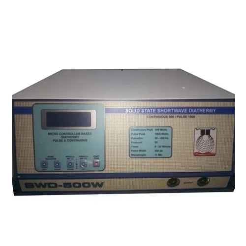 Solid State 500 W Shortwave Diathermy - Shrashti Physio Device
